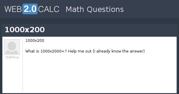 View question - 1000x200