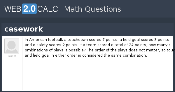 View question - casework