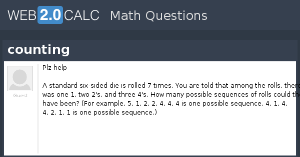View question - counting