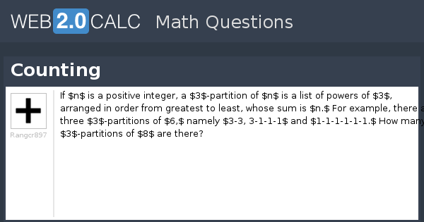 View question - Counting