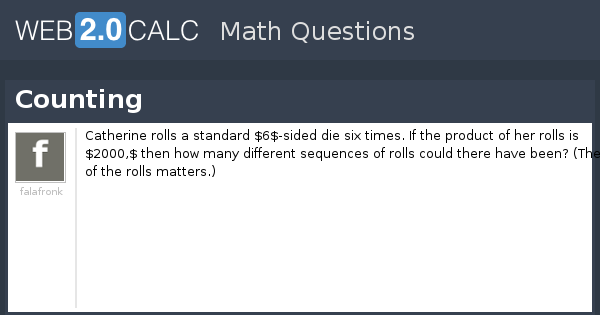 View question - Counting