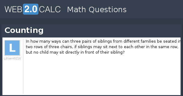 View question - Counting
