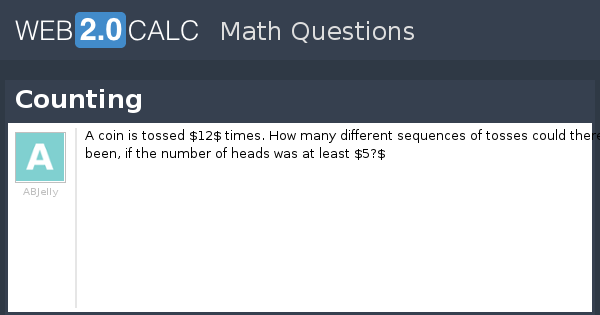 View question - Counting