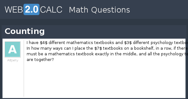 View question - Counting