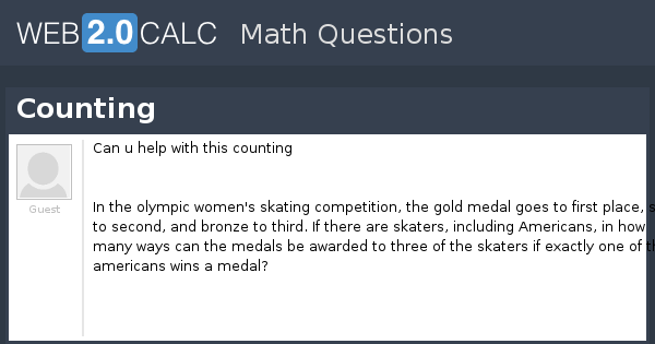 View question - Counting