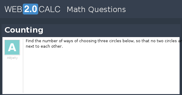 View question - Counting
