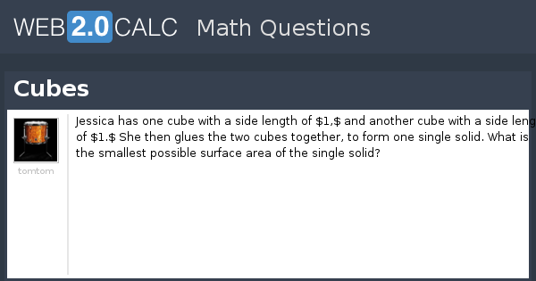 View question - Cubes