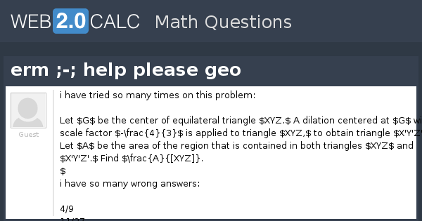 View question - erm ;-; help please geo