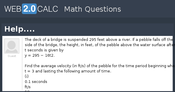 View question - Help....