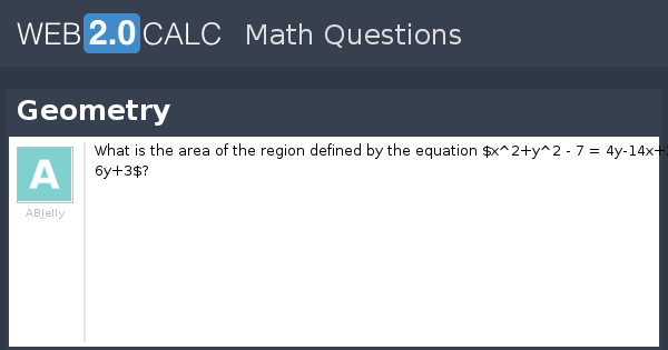 View question - Geometry