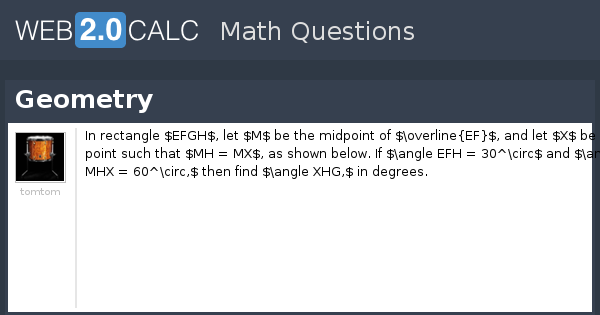 View Question Geometry 8166