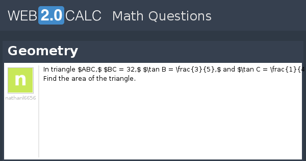 View question - Geometry