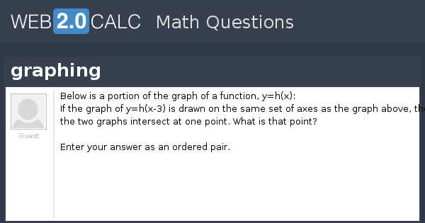 View question - graphing