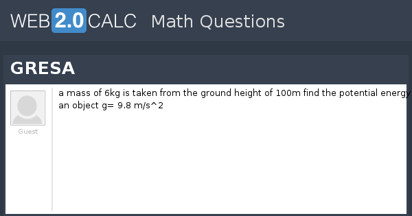 View question - GRESA