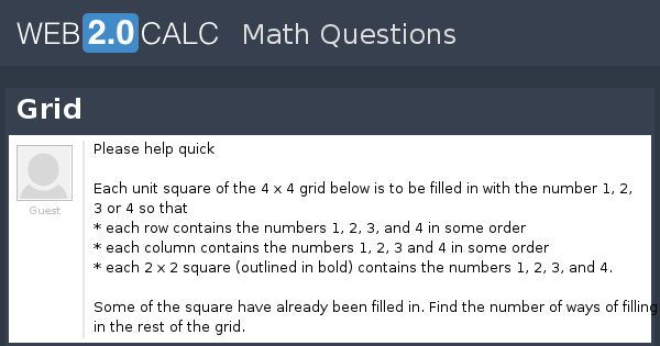 View question - Grid