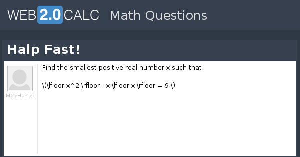 View question - Halp Fast!