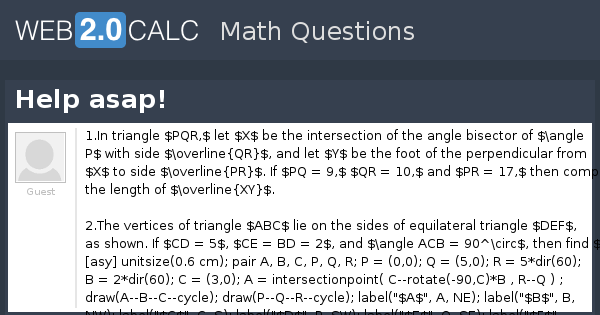 View question - Help asap!