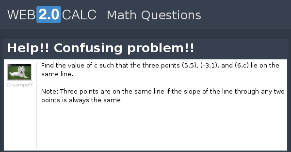 View question - Help!! Confusing problem!!