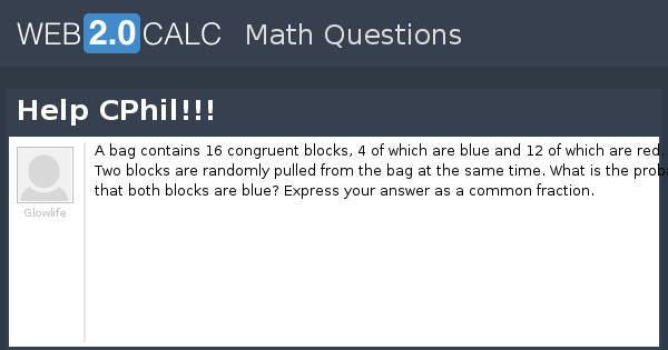View question - Help CPhil!!!