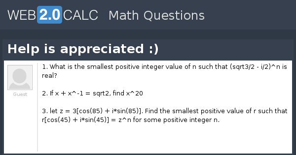 View question - Help is appreciated :)