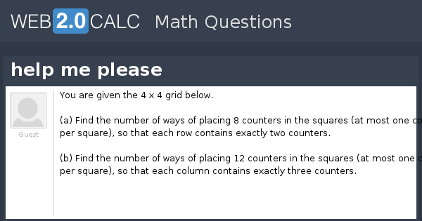 View question - help me please