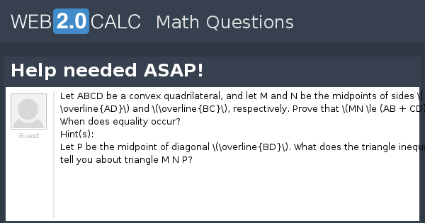 View question - Help needed ASAP!