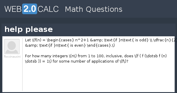 View question - help please