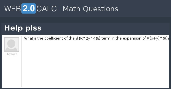 View question - Help plss