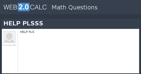View question - HELP PLSSS
