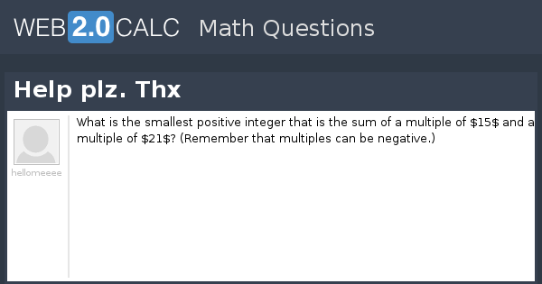 View question - Help plz. Thx