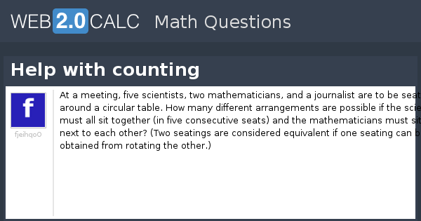 View question - Help with counting