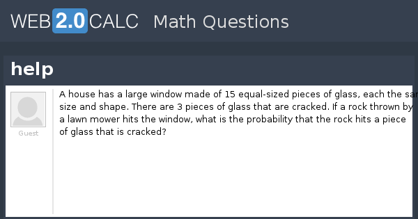 View question - help
