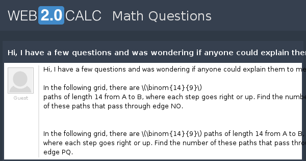 View question - Hi, I have a few questions and was wondering if anyone ...