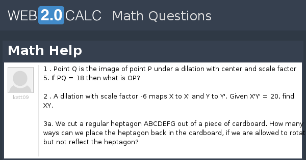 View question - Math Help