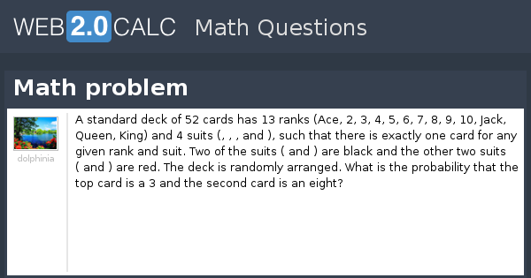View question - Math problem