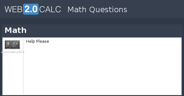 View Question Math 8845