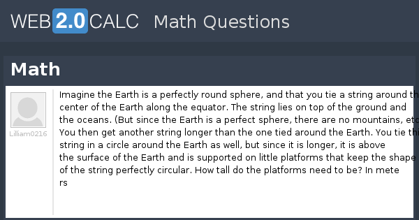 View question - Math