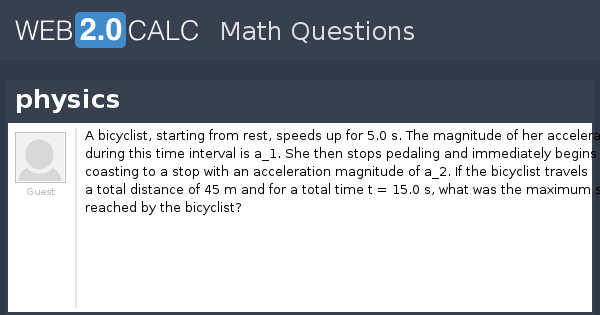 View question - physics