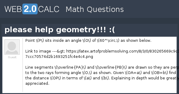 View question - please help geometry!!!