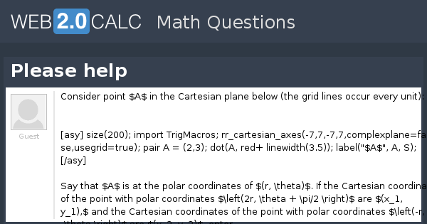 View question - Please help