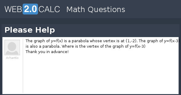 View question - Please Help