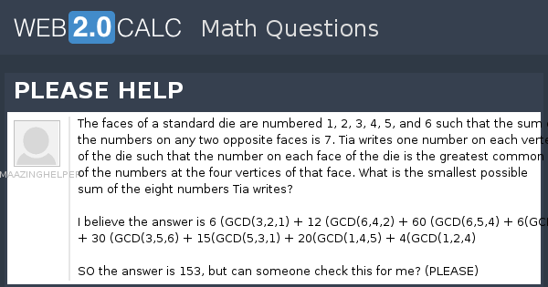 View question - PLEASE HELP