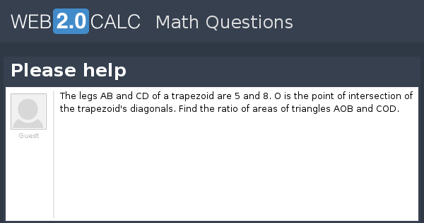View question - Please help