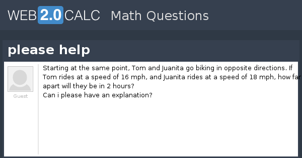View question - please help