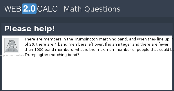 View question - Please help!