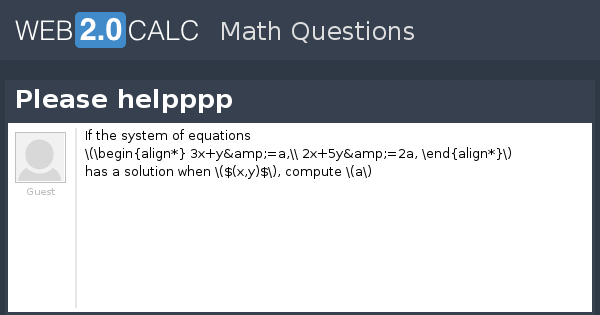 View question - Please helpppp