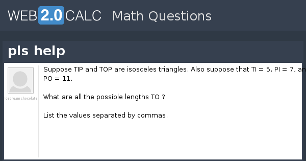 View question - pls help