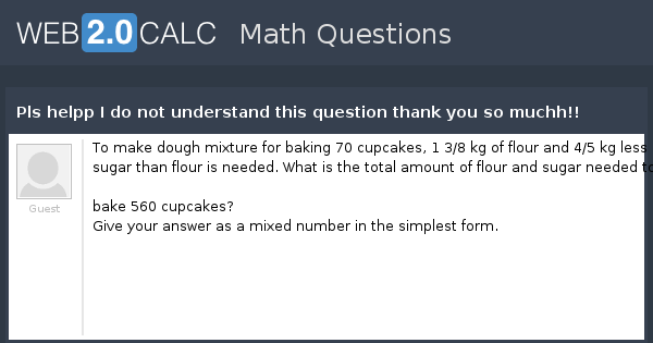 View question - Pls helpp I do not understand this question thank you so muchh!!