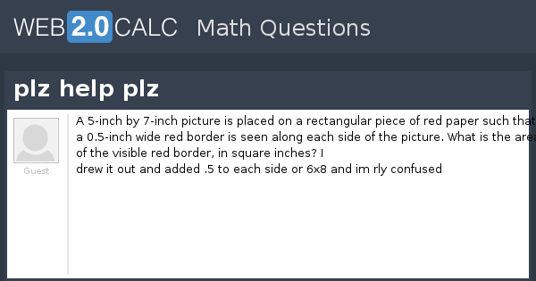 View question - plz help plz