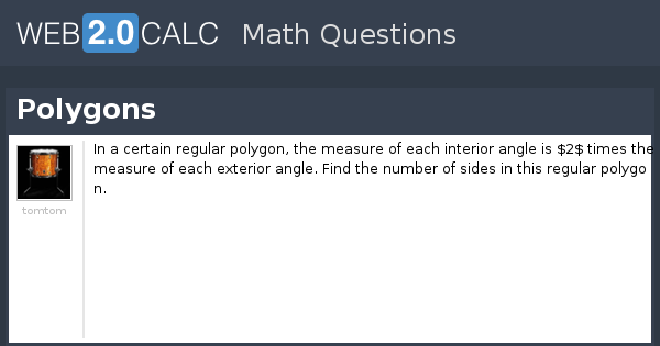View question - Polygons